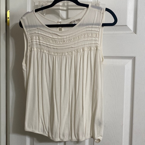 Max Studio | Tops | Max Studio Cream Top | Poshmark